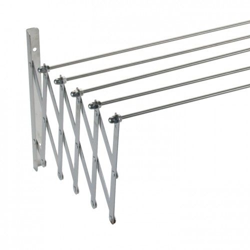 Tendedero EXTENSIBLE 5 VARILLAS INOXIDABLE | BON DOOR